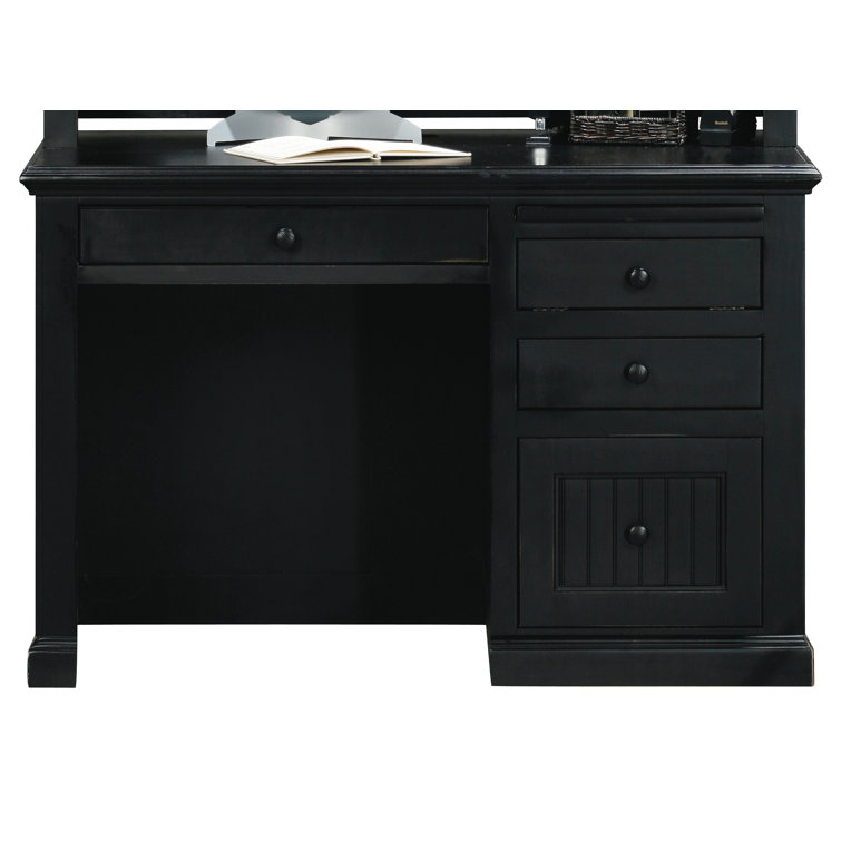 Black and wooden desk store